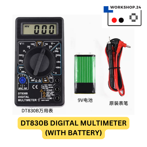 DT830B DIGITAL MULTIMETER (WITH BATTERY) | Shopee Malaysia