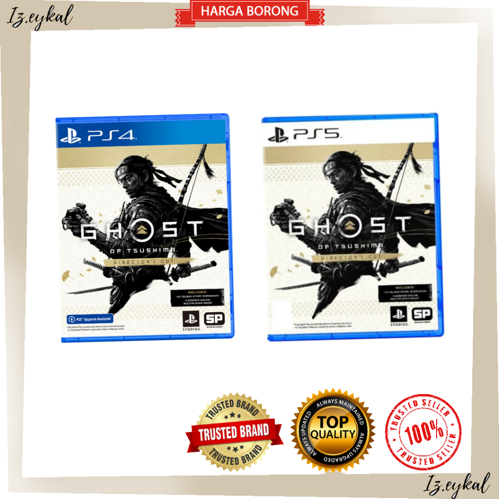 [PHYSICAL DISC] CHEAPEST PS4 / PS5 Ghost of Tsushima Director's Cut ...
