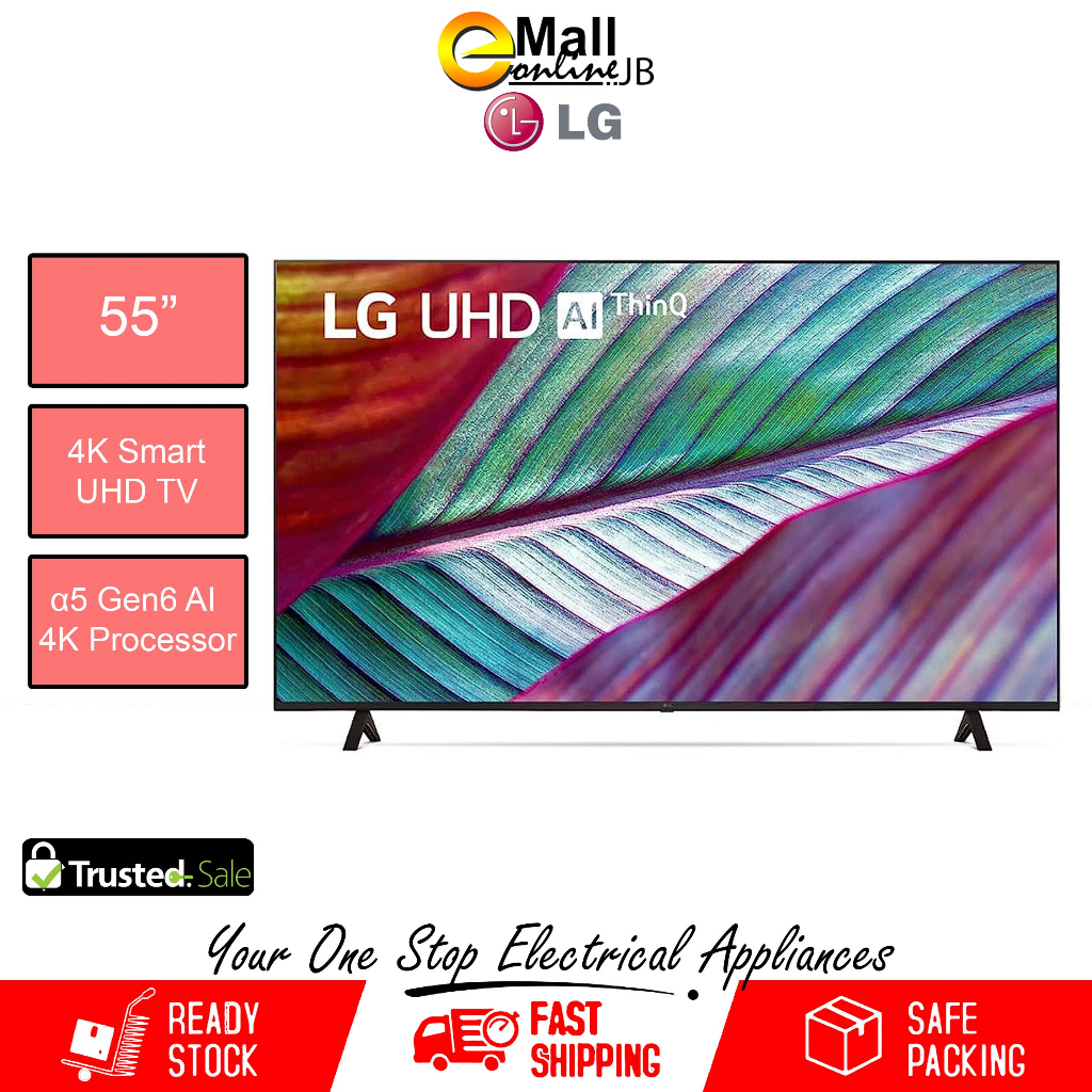 LG UR75 Series 55" 65" Inch Smart 4K UHD TV with α5 Gen6 AI 4K ...