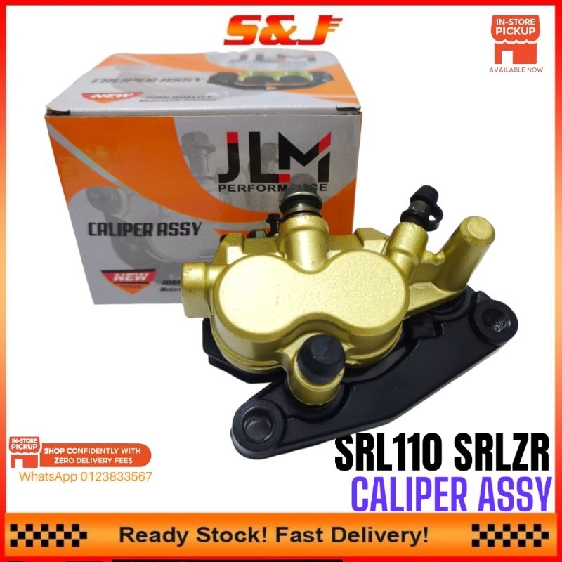 SRL110 SRLZ LAGENDA 110Z LAGENDA 115ZR CALIPER ASSY KALIPER PUMP DEPAN ...