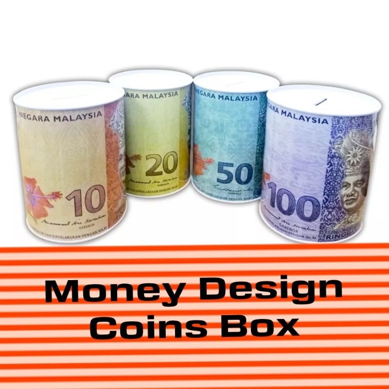 Coins Box Tabung Duit Siling | Shopee Malaysia