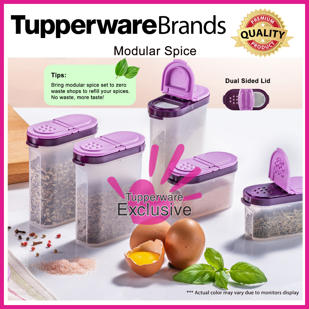 Modular Spice Savers Tupperware Spices Container Storage | Shopee Malaysia