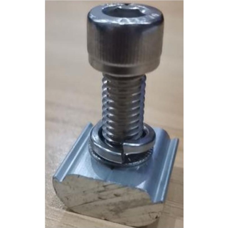 21mm Rail Nut & M8*20mm Bolt 🔩 Rail Nut Kit for Solar Mounting bracket ...