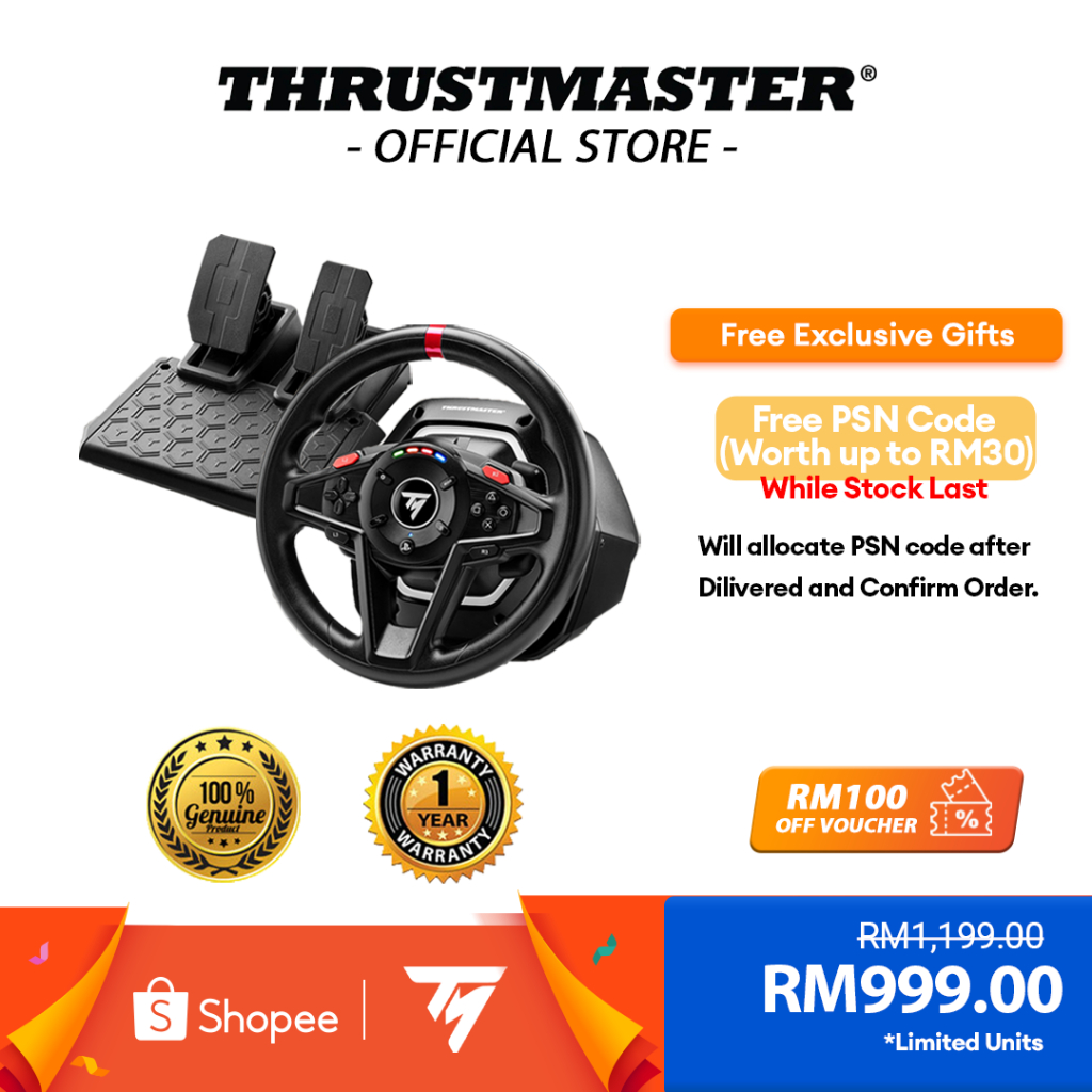 Thrustmaster T128 PS Version | Shopee Malaysia