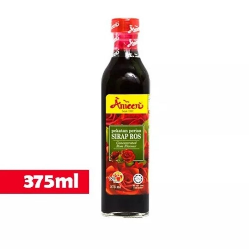 [Ameen] Sirap Ros / Syrup Rose Flavour 100ml / 200ml / 375ml Exp1/2025 ...