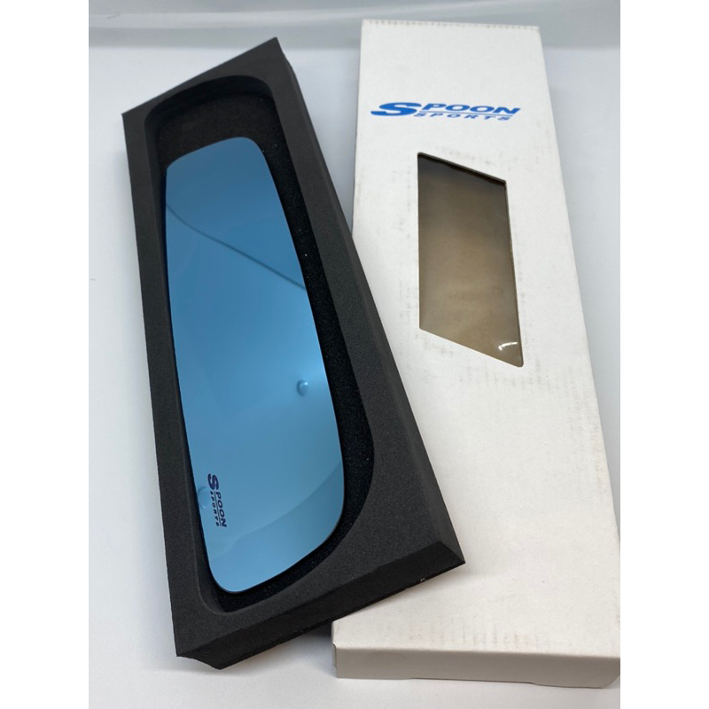 Spoon Sports Blue Wide Room Mirror Glass EK9 DC2 DC5 | Shopee Malaysia