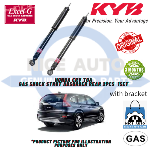 HONDA CRV TOA KAYABA (KYB) EXCEL-G GAS SHOCK ABSORBER (REAR 2PCS = SET 2PCS) | Shopee Malaysia