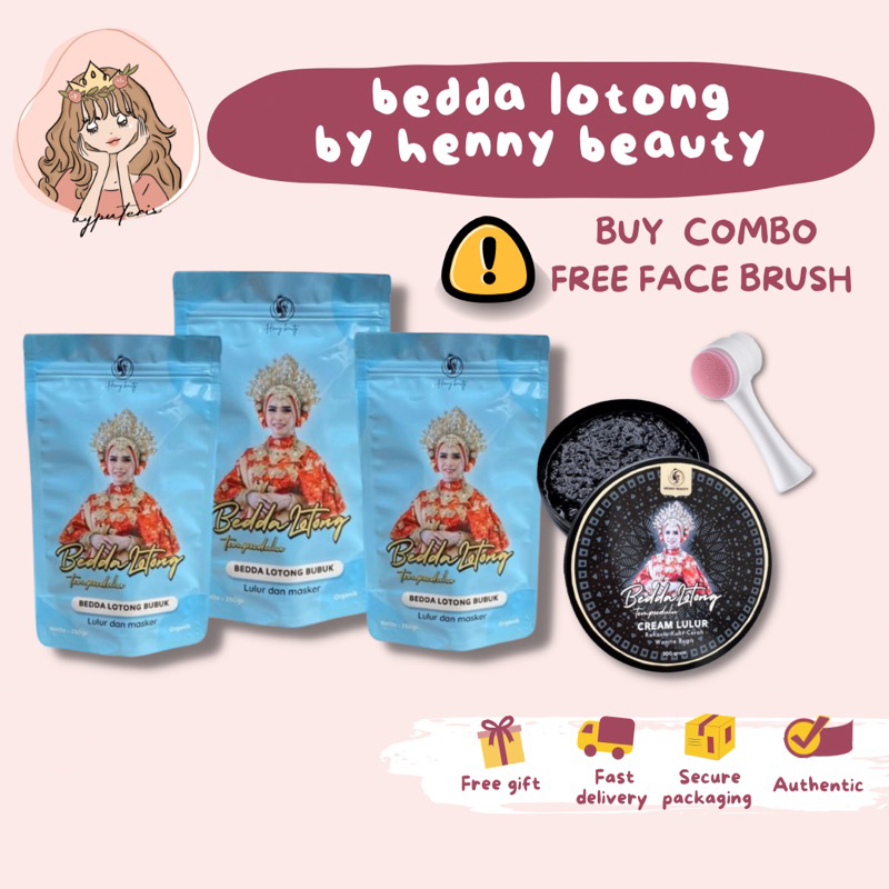 BEDDA LOTONG BY HENNY BEAUTY 💯 AUTHENTIC | Shopee Malaysia