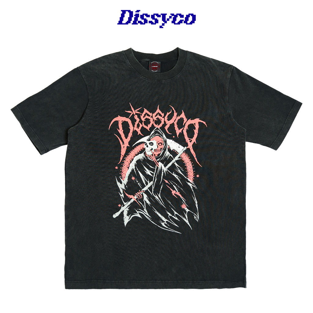 Dissyco Reaper Tee (Black) | Shopee Malaysia