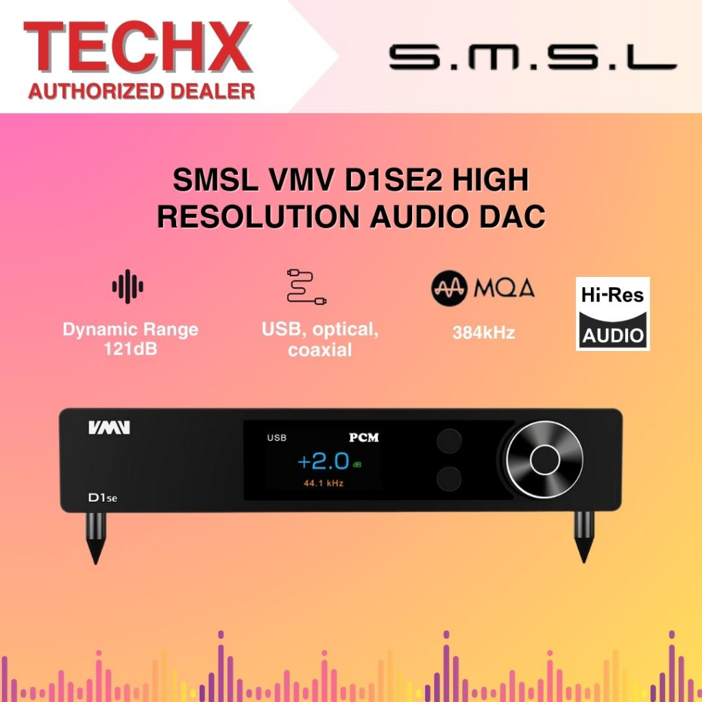 SMSL VMV D1se2 High Resolution Audio DAC | Shopee Malaysia