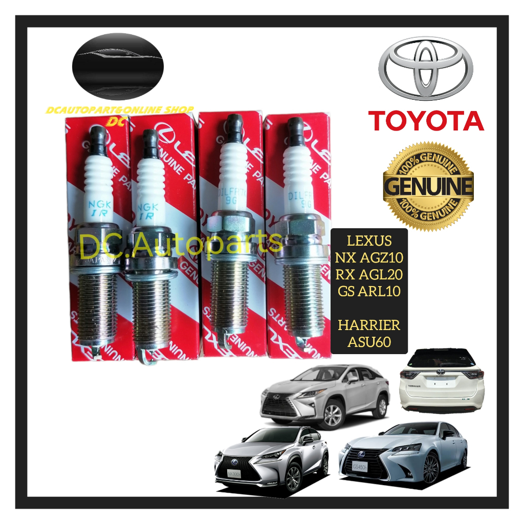 ORIGINAL TOYOTA SPARK PLUG HARRIER 2.0 TURBO ASU60 LEXUS NX SERIES,RX ...