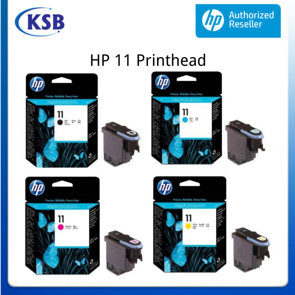 HP 11 DesignJet All Color Printhead Combo ( C4810A | C4811A | C4812A ...