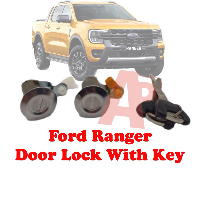 Ford Ranger Door Lock With Key New 1 Set 2pcs | Shopee Malaysia