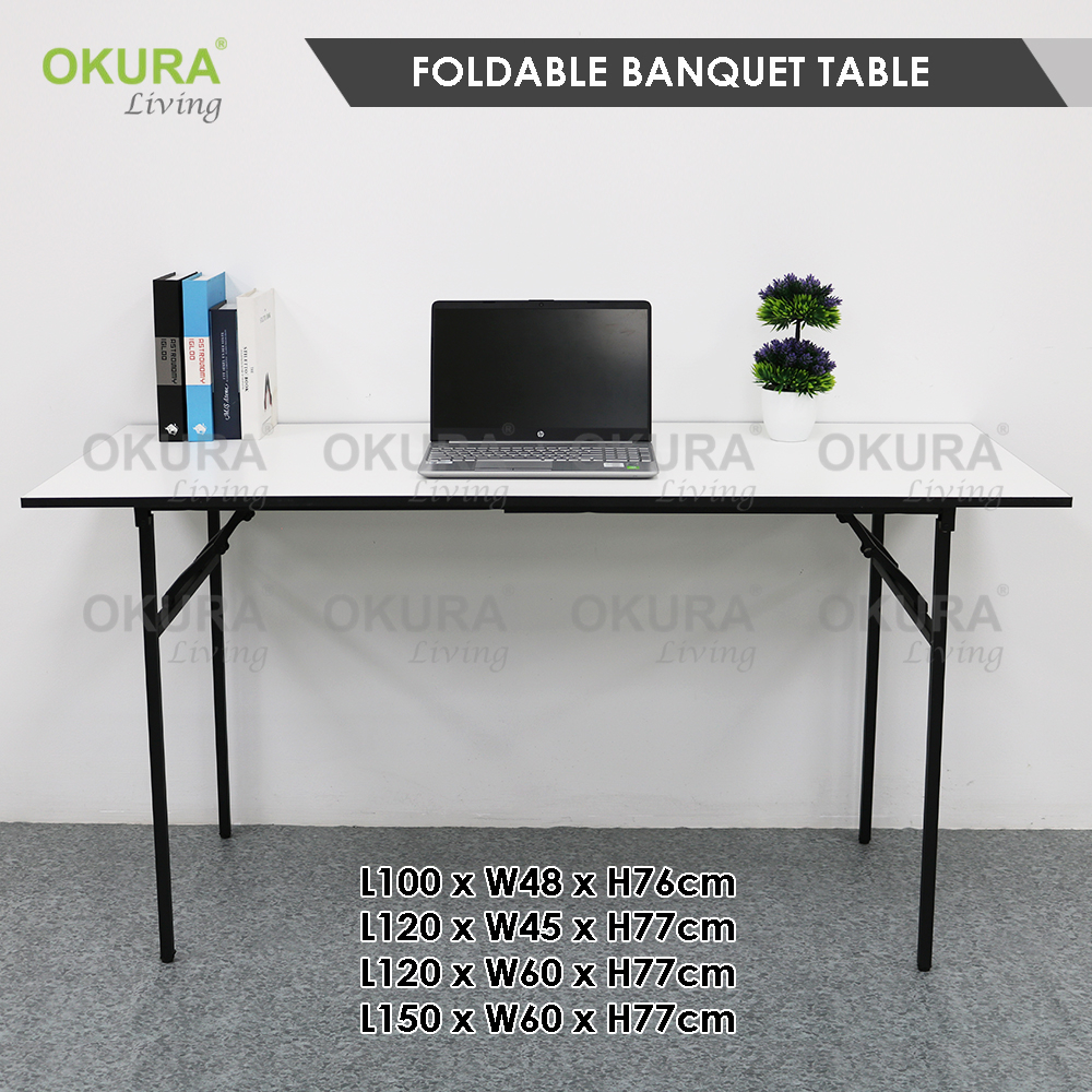 OKURA Foldable Banquet Table Event / Desk / Catering / Buffet Folding ...