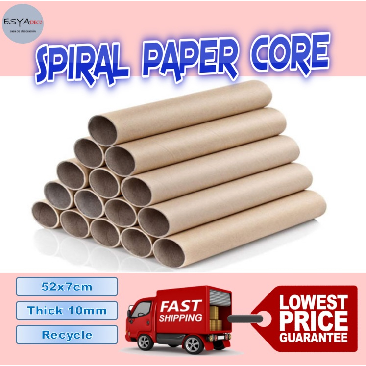 ReadyStock Used Craft Paper Core 52cm Similar Mailing Tube Cardboard ...