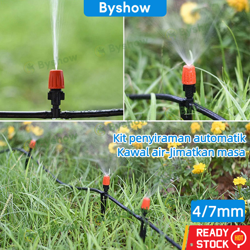 【Byshow】Outdoor Garden Solar Digital Timer Self Auto Water Micro ...