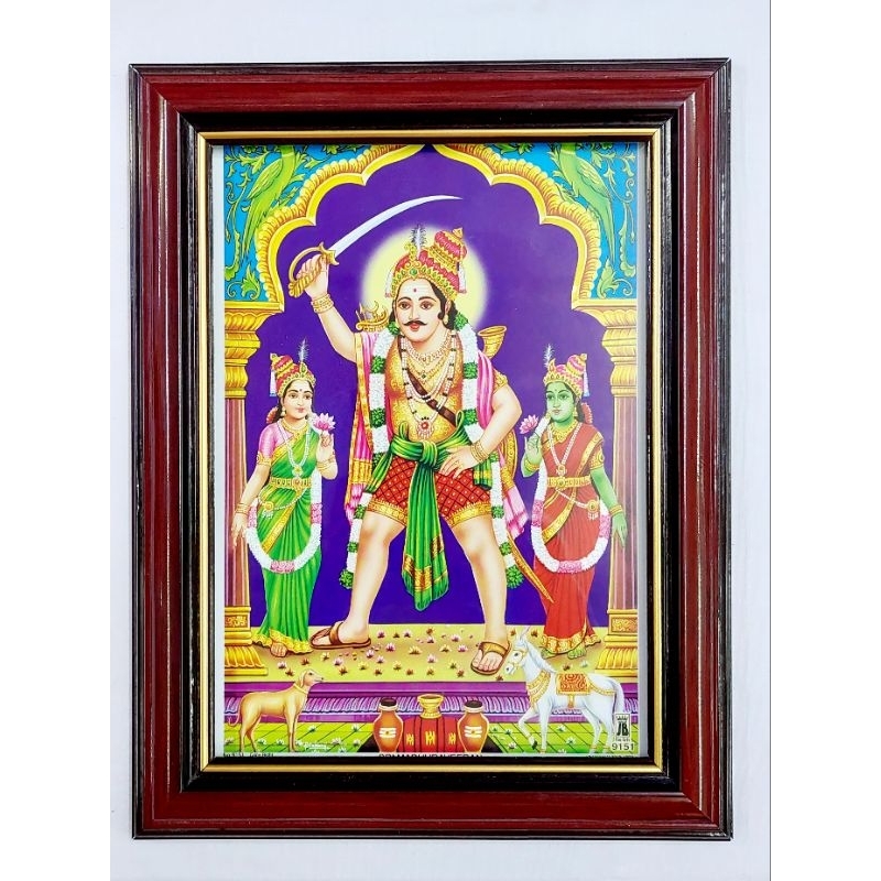 Madurai Veeran Photo Frame Ayya Picture | Shopee Malaysia