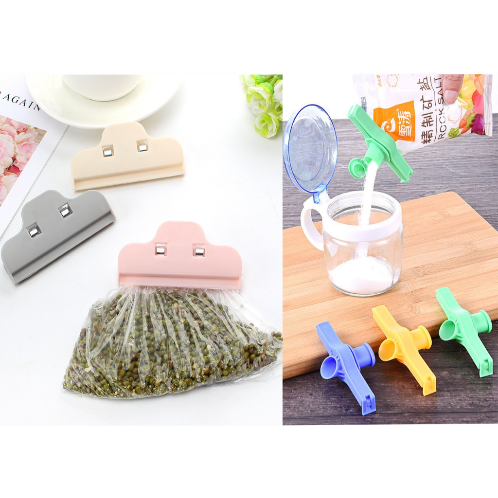 Sealed Clips Portable Practical Food Sealing Clamp Clip Powder Food ...