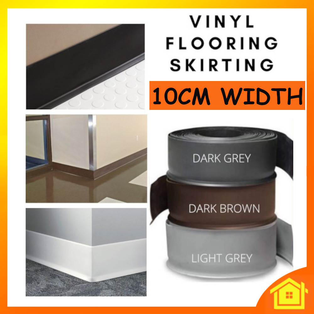 [OneHome] PVC Vinyl Flooring Skirting / Floor Skirt Strips (Meter ...