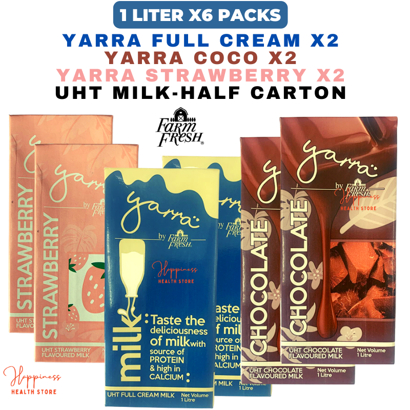 CLEAR STOCK OFFER -1 LITRE FARM FRESH UHT MILK -SUSU SEGAR - FRESH ...