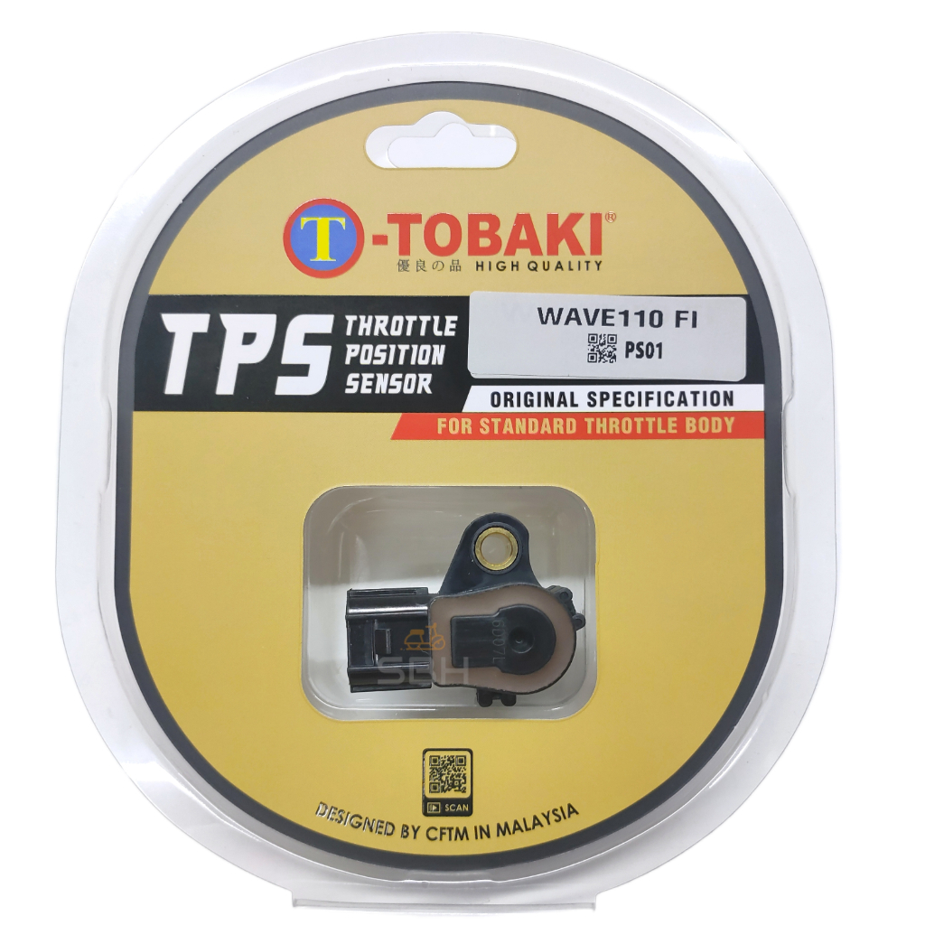 WAVE 110/WAVE110 FI TPS THROTTLE POSITION SENSOR TOBAKI [STANDARD ...