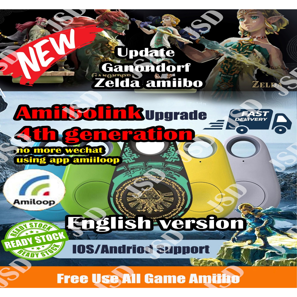 (ready stock )New AmiiboLink 4th generation using AmiLoop app Amiibo ...