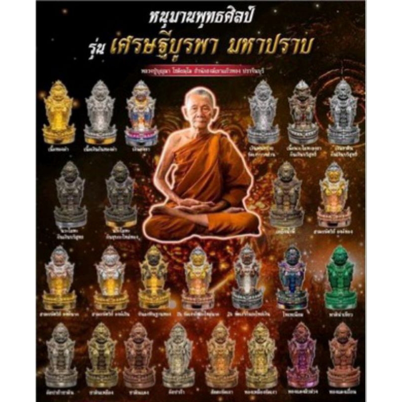 Thai Amulets 泰国佛牌 Lucky Pack 幸运包 LP Boonma Hanuman Loop Lor 龙普奔码哈鲁曼小金身 ...