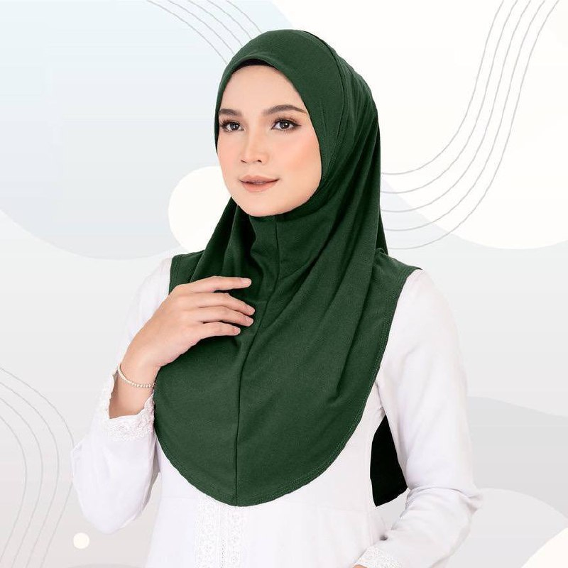 Tudung Sarung Moscrepe Sarimah Plain Instant READY STOCK SIZE M L | Shopee Malaysia