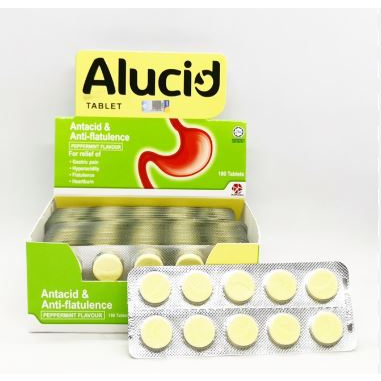 10TABS ALUCID ANTACID CHEWABLE | Shopee Malaysia