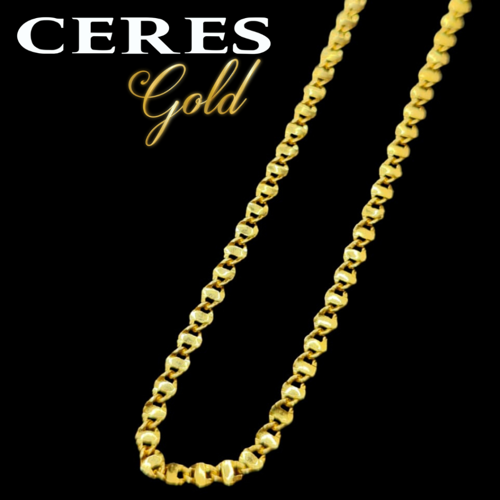 GOLD CHAIN ITALIAN DESIGN | Shopee Malaysia
