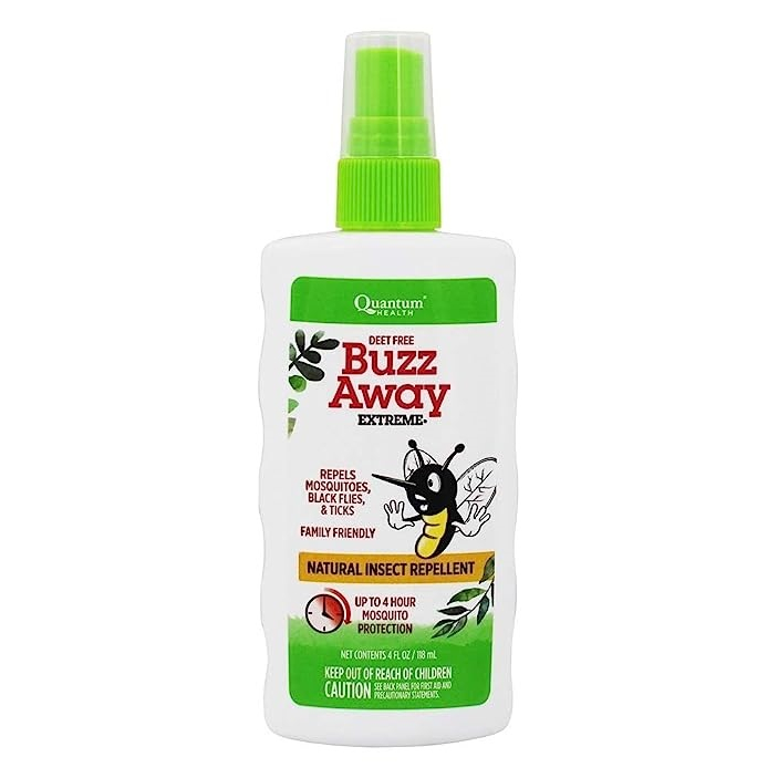 Quantum Health Buzz Away Extreme Insect Repellent DEET Free Spray ...