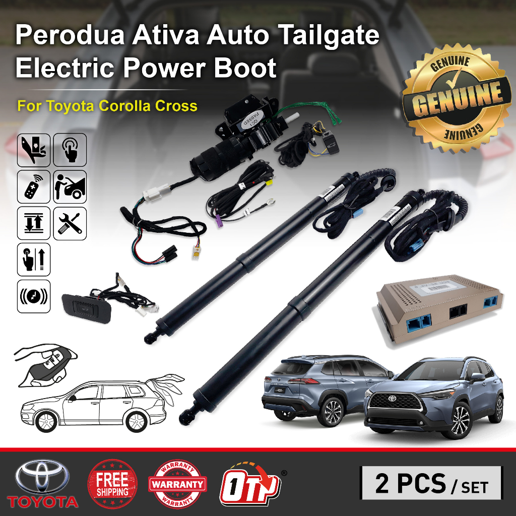 OTP Toyota Corolla Cross Plug & Play Electric Auto Tailgate Power Boot ...