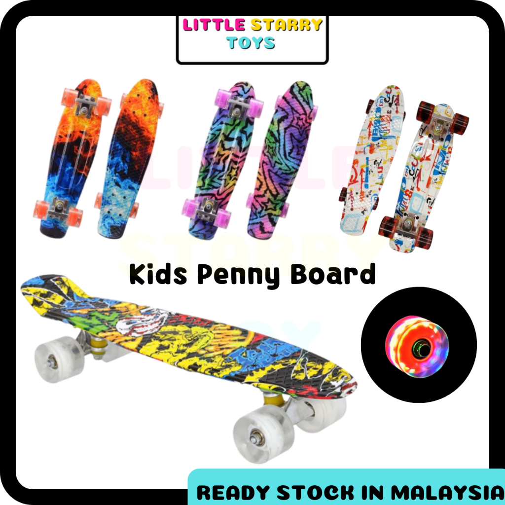 Ready Stock !!! Penny Banana Board Skateboard 22 inch PU Wheel with ...