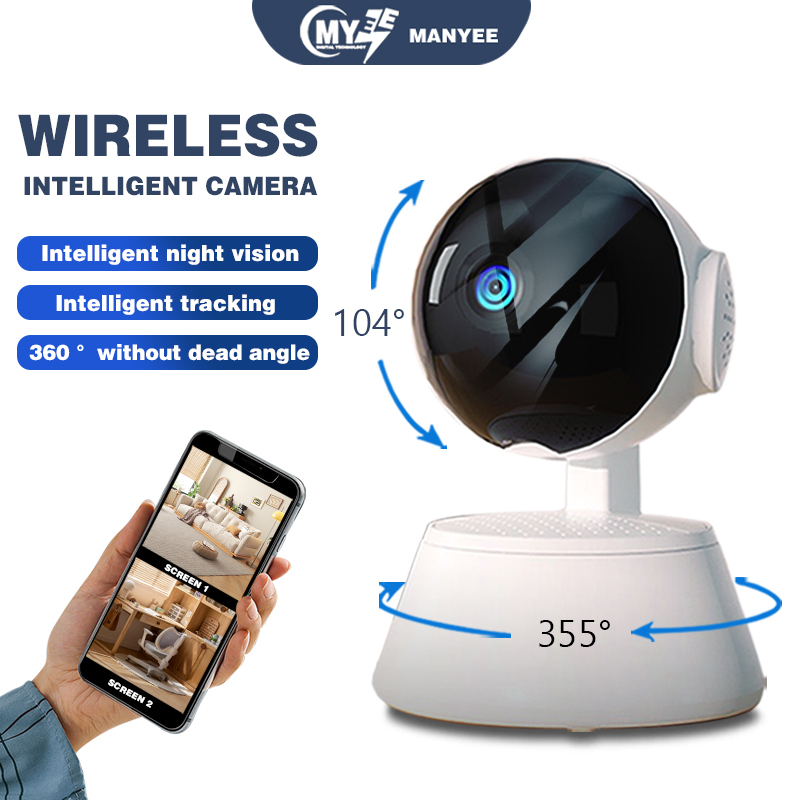 MYEE V380 FHD WiFi CCTV IP Camera Security Home Network Video Surveillance Night Smart Indoor ...