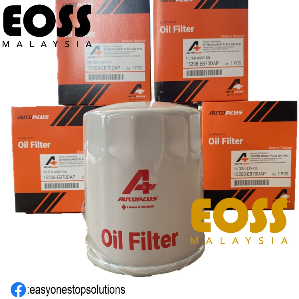 Genuine Original Nissan Oil Filter AUTO PLUS 15208-EB70D / 15208 ...