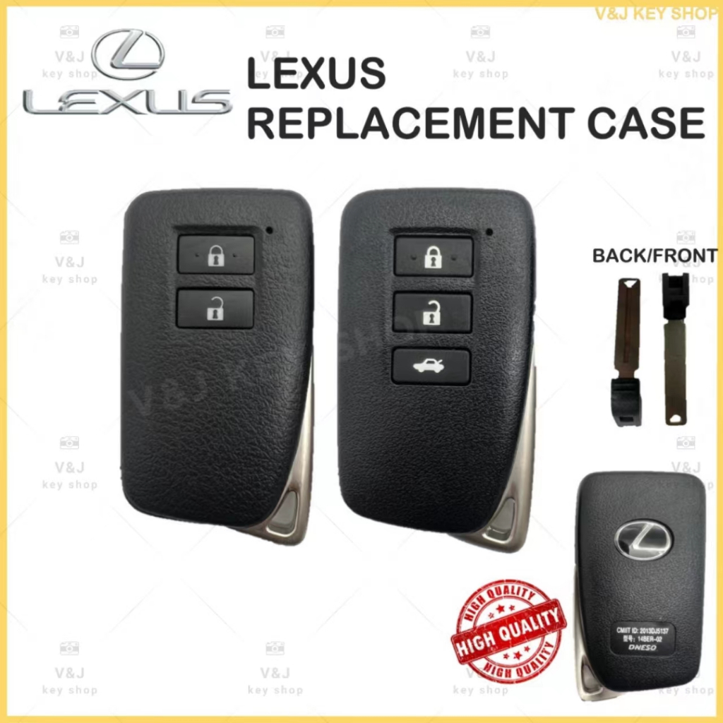 Smart Remote Key Shell Case Cover 3 4 Buttons For LEXUS ES350 IS/ES/GS ...