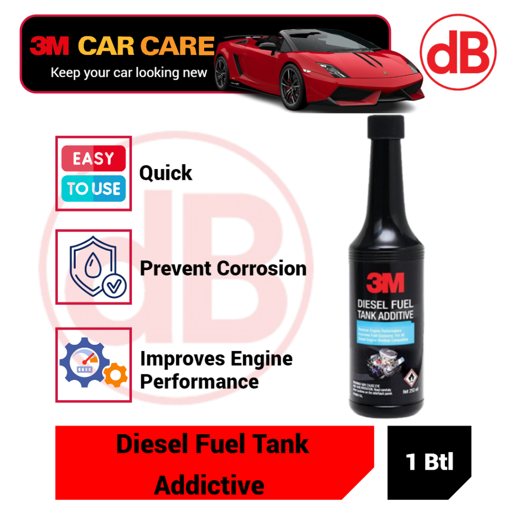 3M Diesel Fuel Tank Addictive (250ml)- (Car Care) | Shopee Malaysia