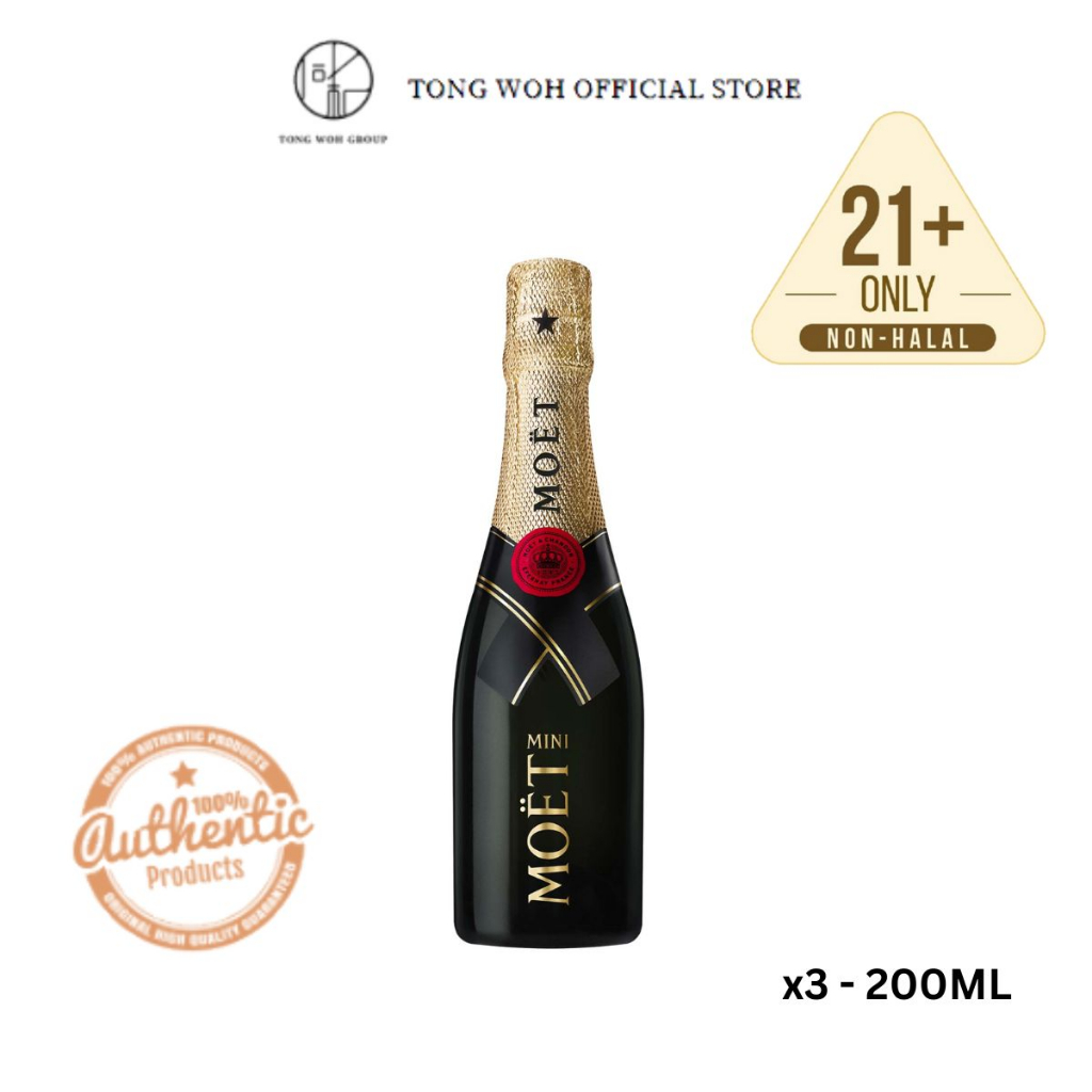 Mini Moet (20cl/200ml x 3) | Shopee Malaysia