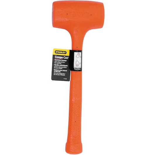 STANLEY 57-532 28oz COMPO-CAST STANDARD HEAD SOFT FACE HAMMER 45mm ...
