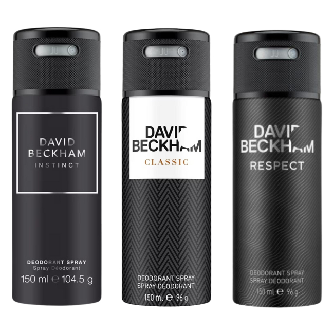 Original David Beckham Deodorant Spray 150ml [ Instinct | Classic ...