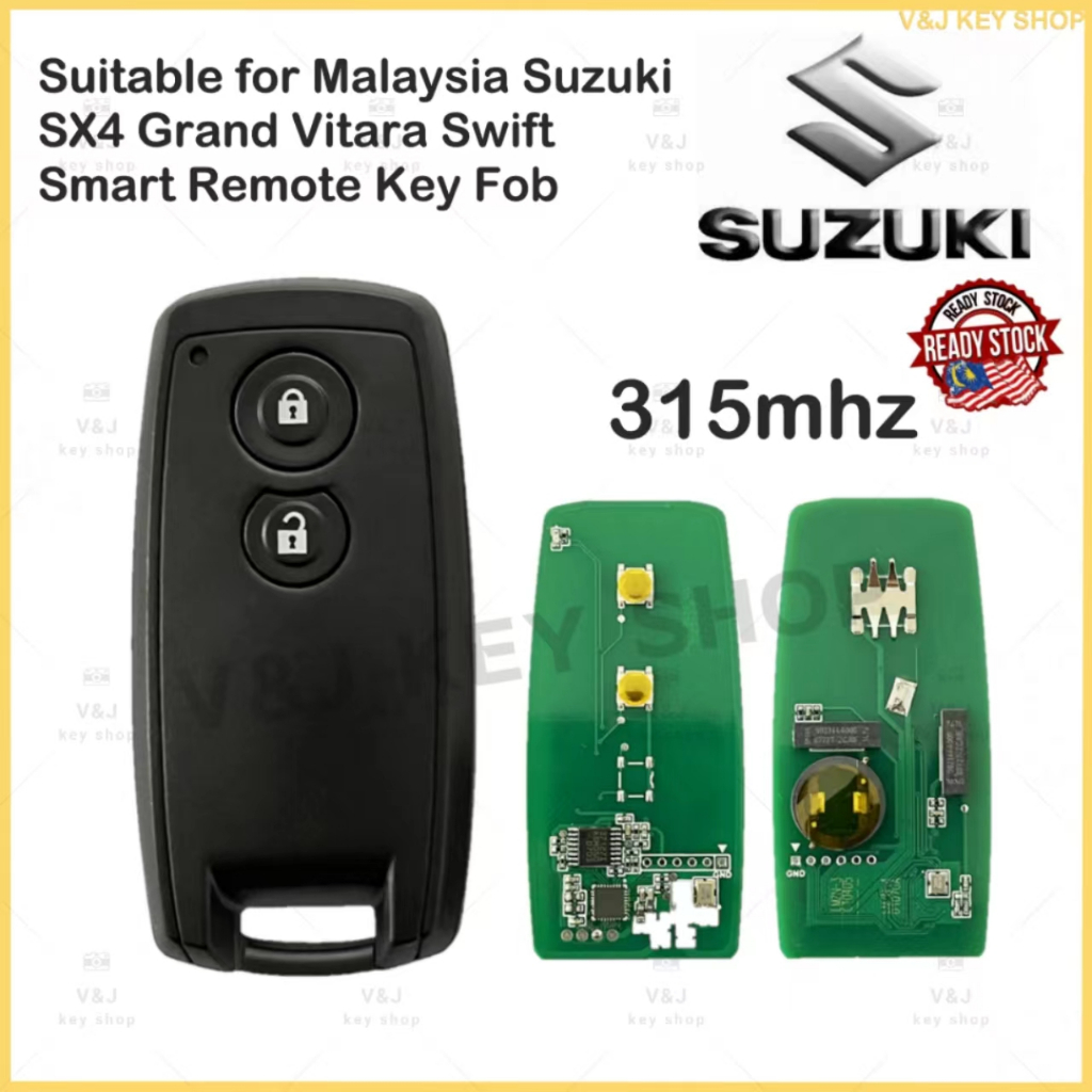 for Suzuki SX4 Grand Vitara Swift Smart Remote Key Fob KBRTS003 315MHz ...