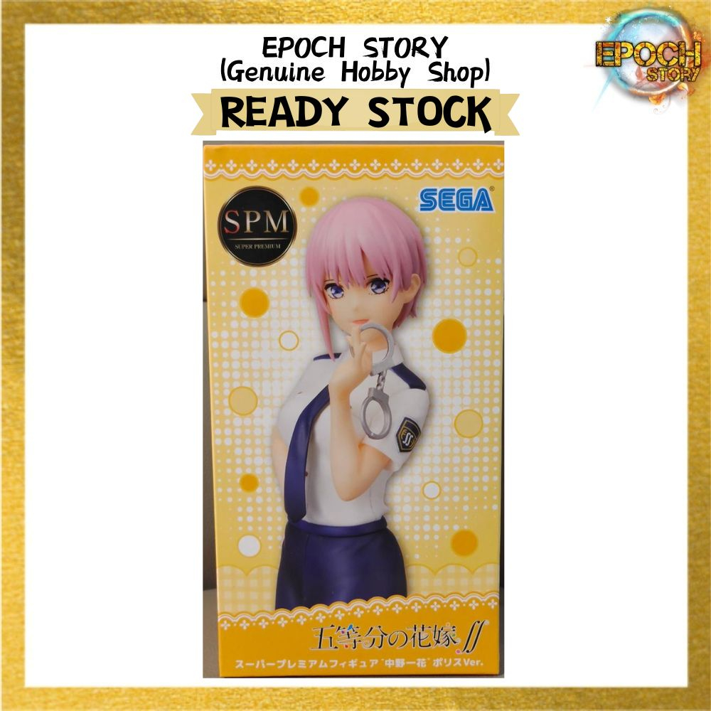 SEGA The Quintessential Quintuplets 2 SPM Figure Ichika Nakano Police ...