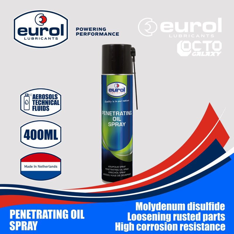 Eurol Penetrating Oil Spray (400ml) | Shopee Malaysia