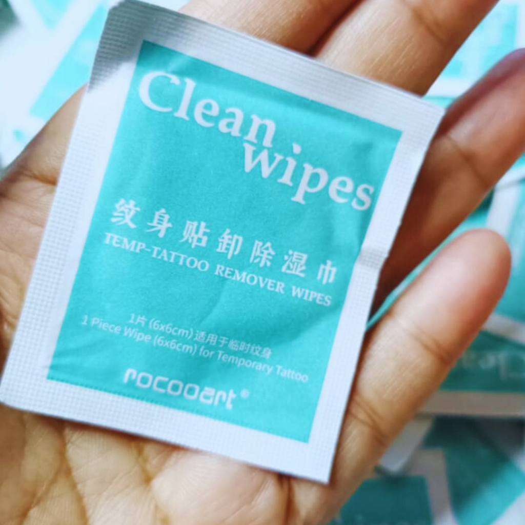 1 pcs Instant Henna Tattoo Remover Wipes Effective and Quick Fading ...