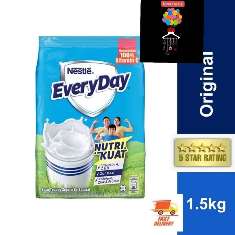Nestle Every Day Milk Powder 1.5Kg | Shopee Malaysia