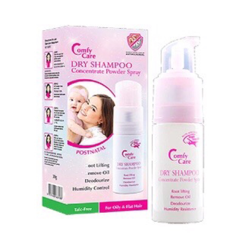 ComfyCare Dry Shampoo Concentrate Powder Spray 30g | Shopee Malaysia