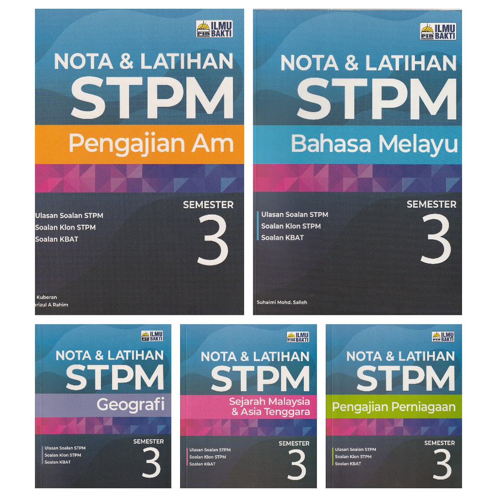 NOTA & LATIHAN STPM SEMESTER 3 | Shopee Malaysia