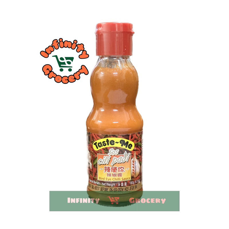 [Halal] Taste-Me Sos Cili Padi | 辣使你辣椒酱 | Taste Me Bird Eye Chili Sauce ...