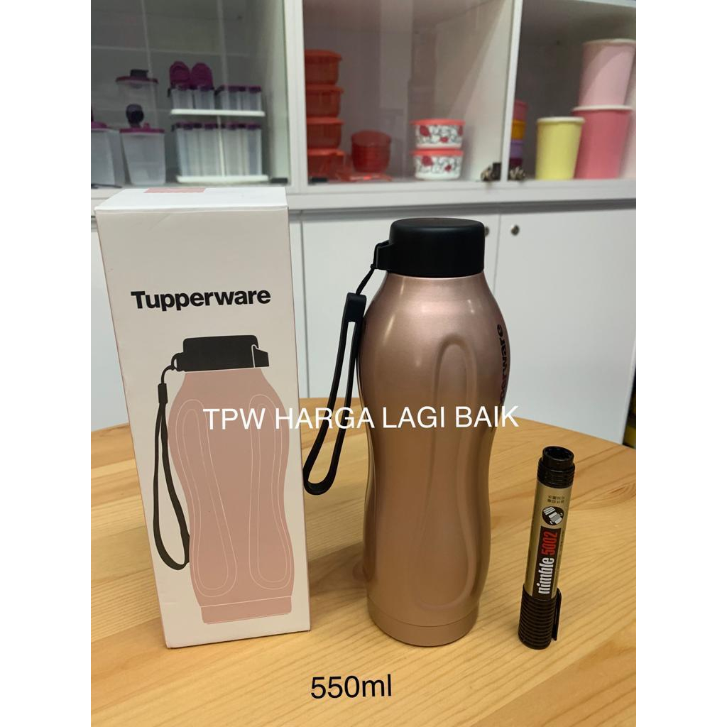 Tupperware Flask Thermal Insulated Eco Bottle 550ml / Thermos | Shopee ...