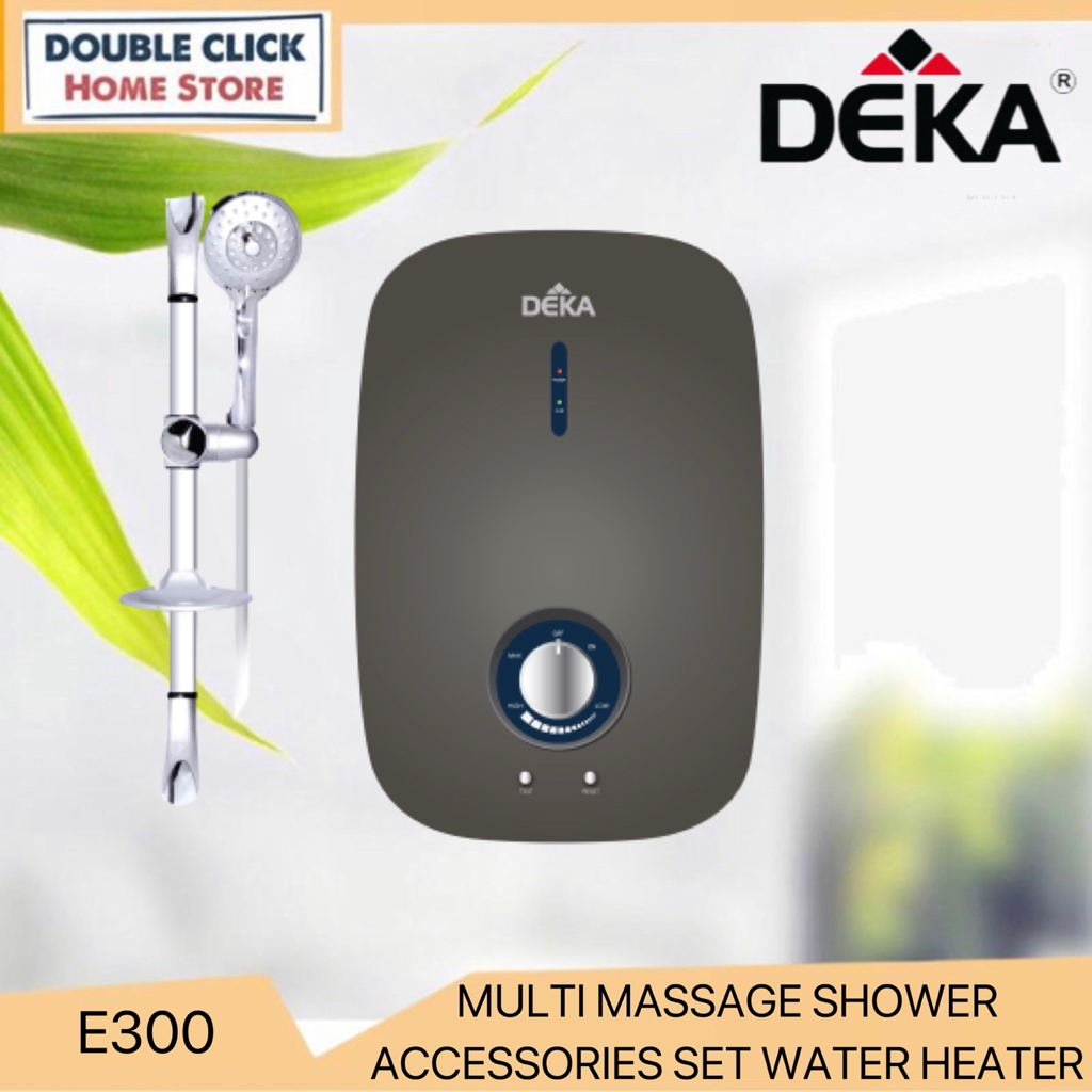 DEKA Water Heater E300 No Pump ( Dark Grey ) | Shopee Malaysia